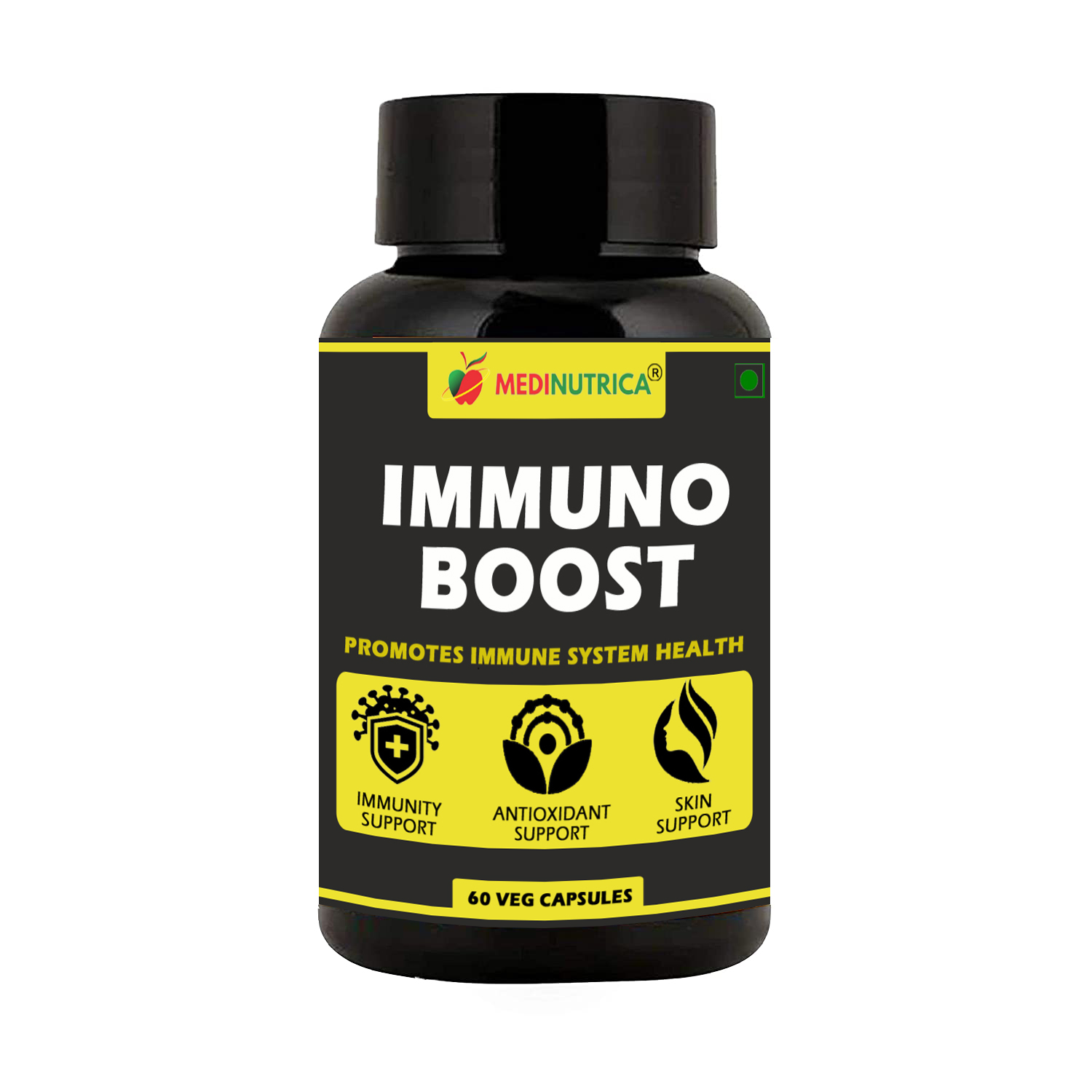 IMMUNO BOOST 60 VEG CAPSULES - Powerful Immunity Booster