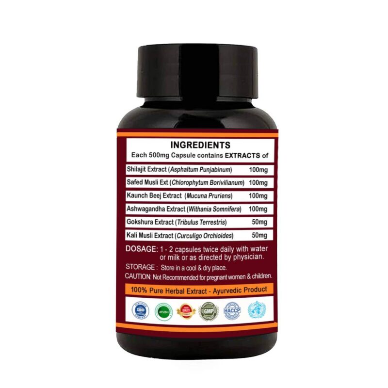 Power Gold 5x 30 Veg Capsules - Medinutrica