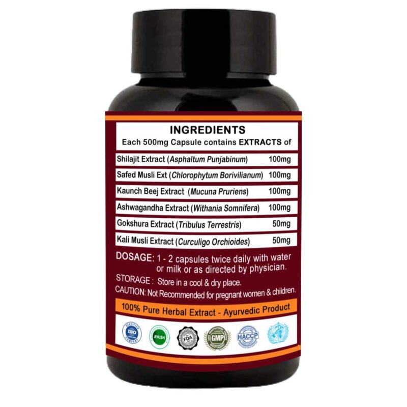 Power Gold 5x 30 Veg Capsules - Medinutrica